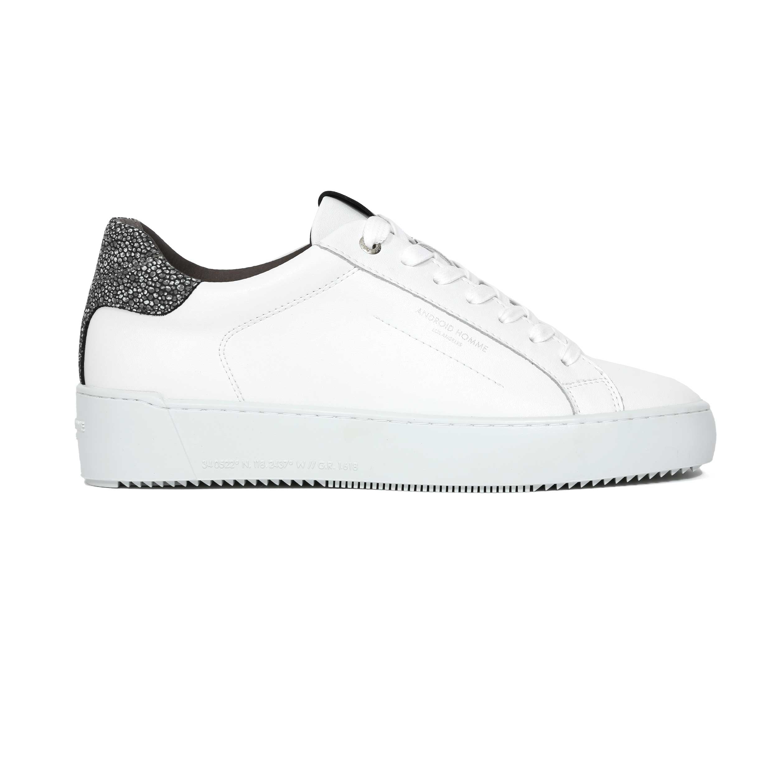 Android Homme Zuma Trainer in White Reflective Dot I Android Homme I ...