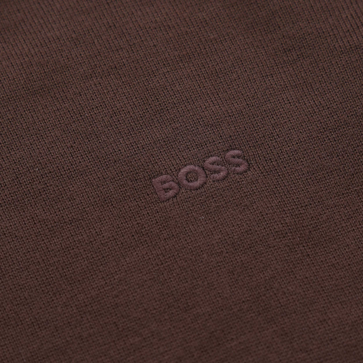 BOSS Botto L Knitwear in Dark Brown | BOSS | Norton Barrie