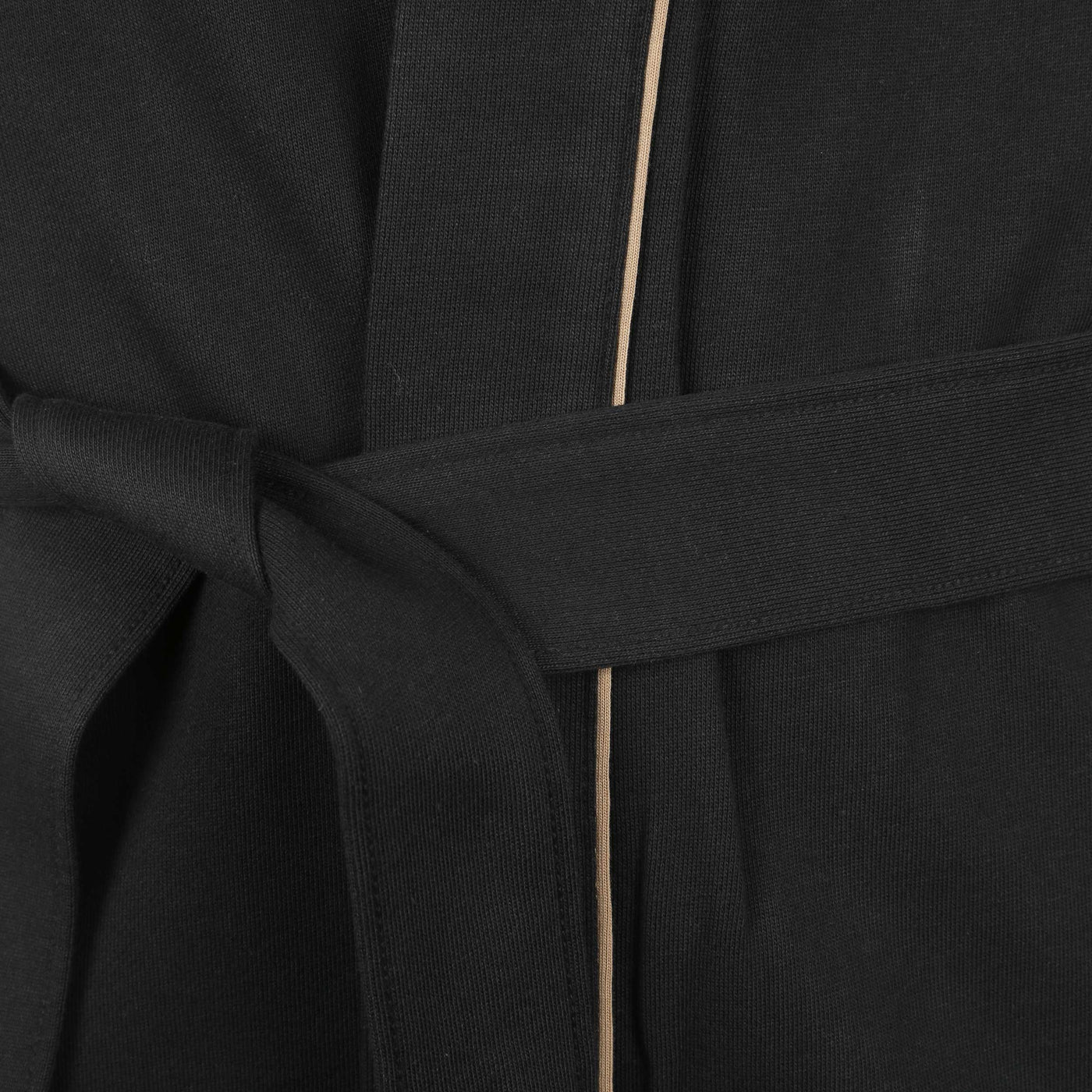 BOSS Iconic Hooded Robe Dressing Gown in Black | BOSS | Norton Barrie