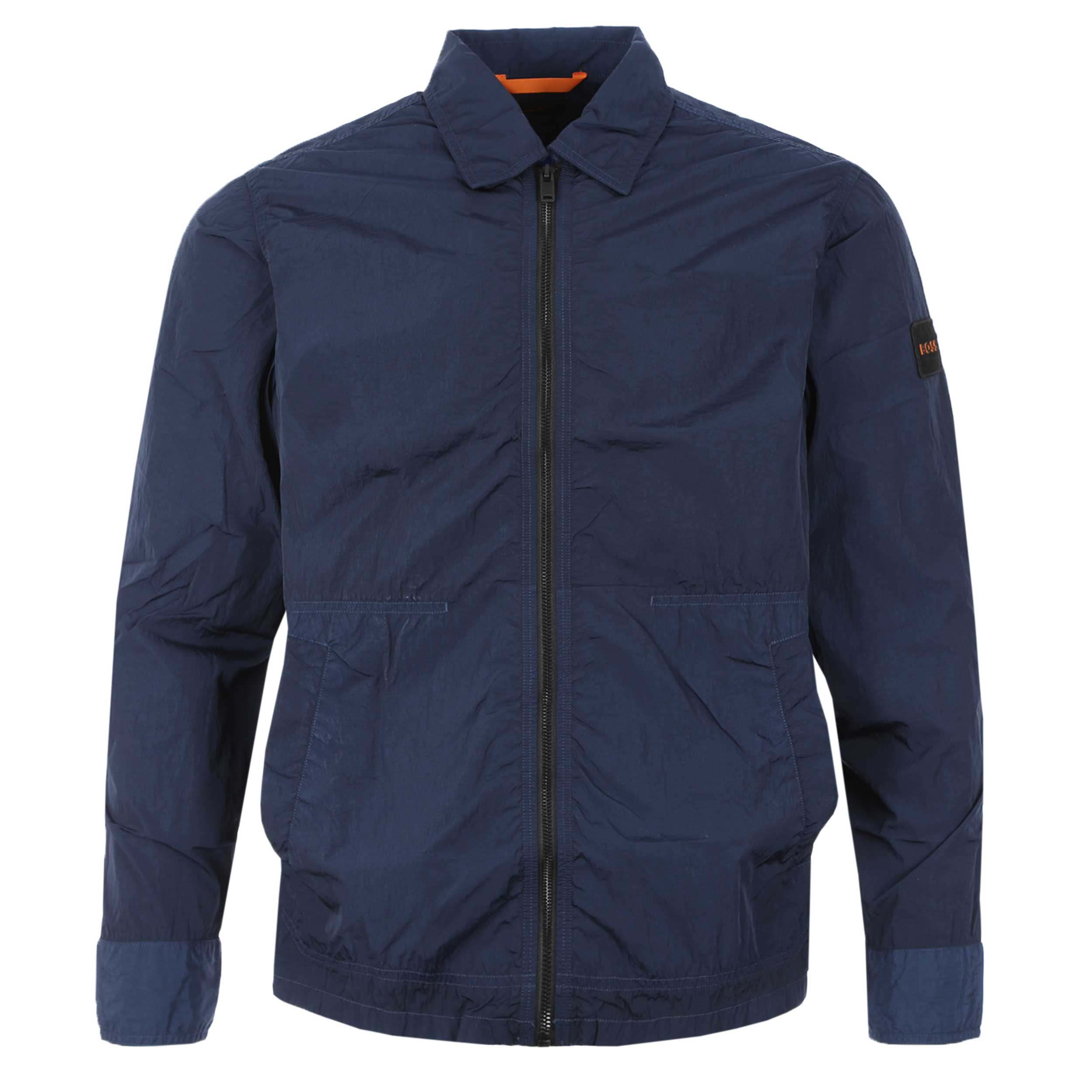 BOSS Leejay M Overshirt in Navy | BOSS | Norton Barrie