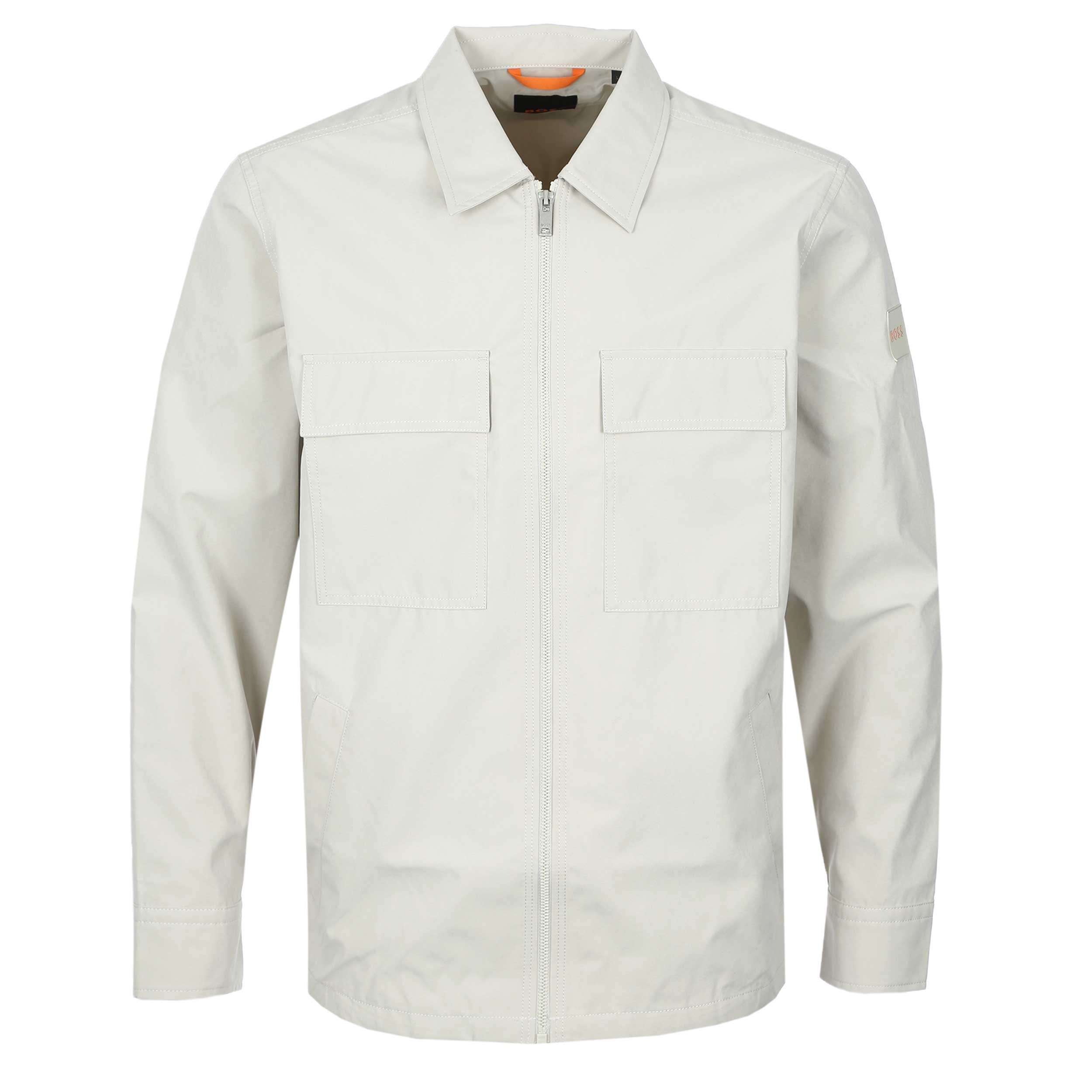 BOSS Lozzy M Overshirt in Beige | BOSS | Norton Barrie