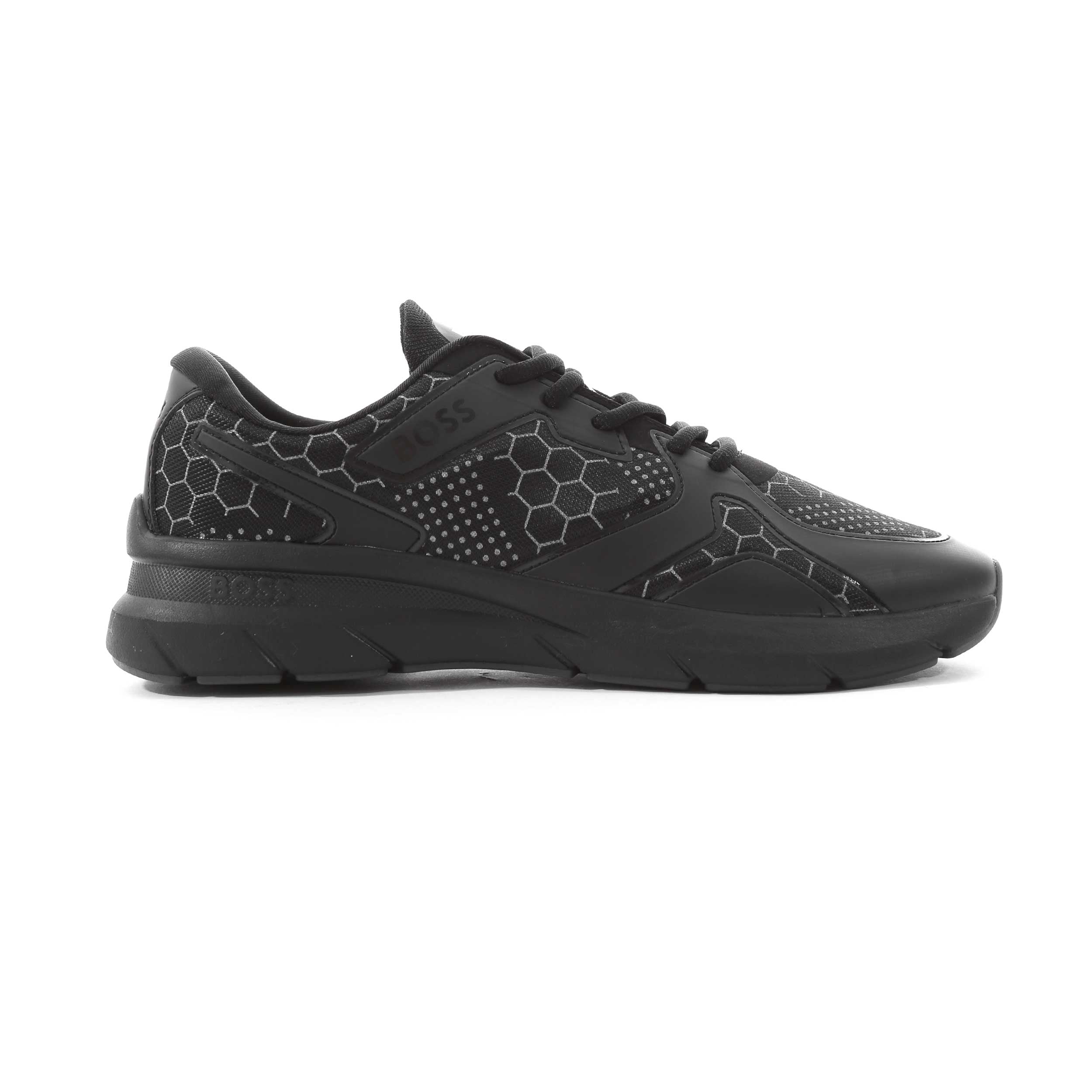 BOSS Owen Runn rf Trainer in Black | BOSS – Norton Barrie