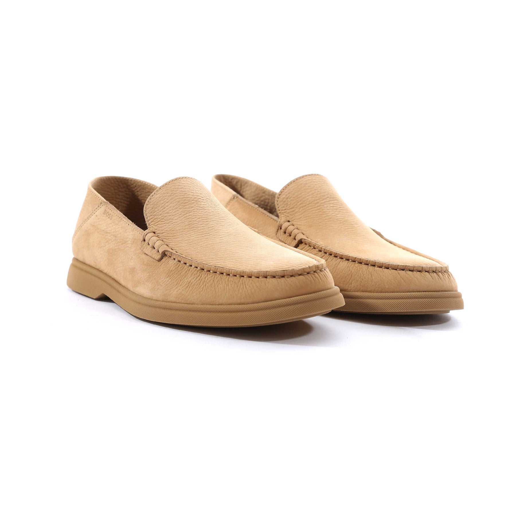 BOSS Sienne Mocc Nu Shoe in Medium Beige | BOSS – Norton Barrie