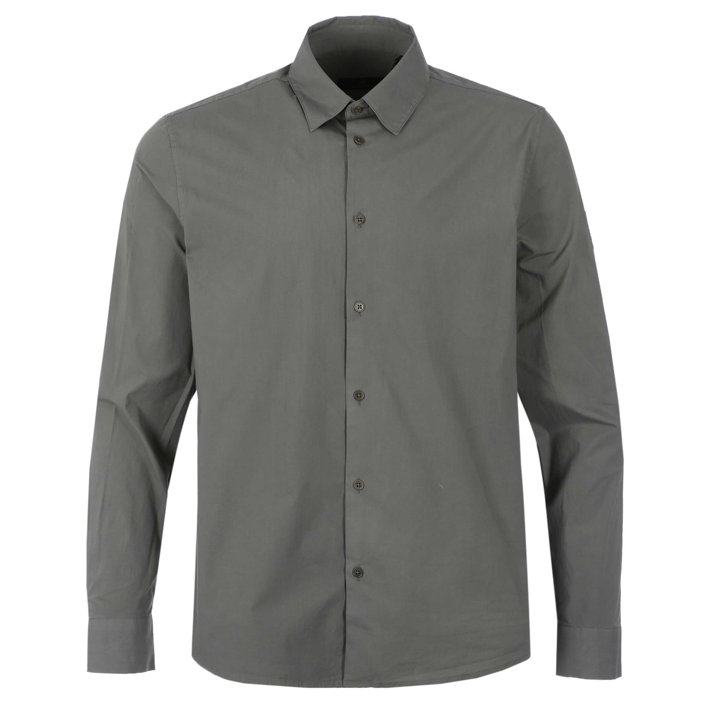 Belstaff Pipe Shirt in Gunmetal – Norton Barrie