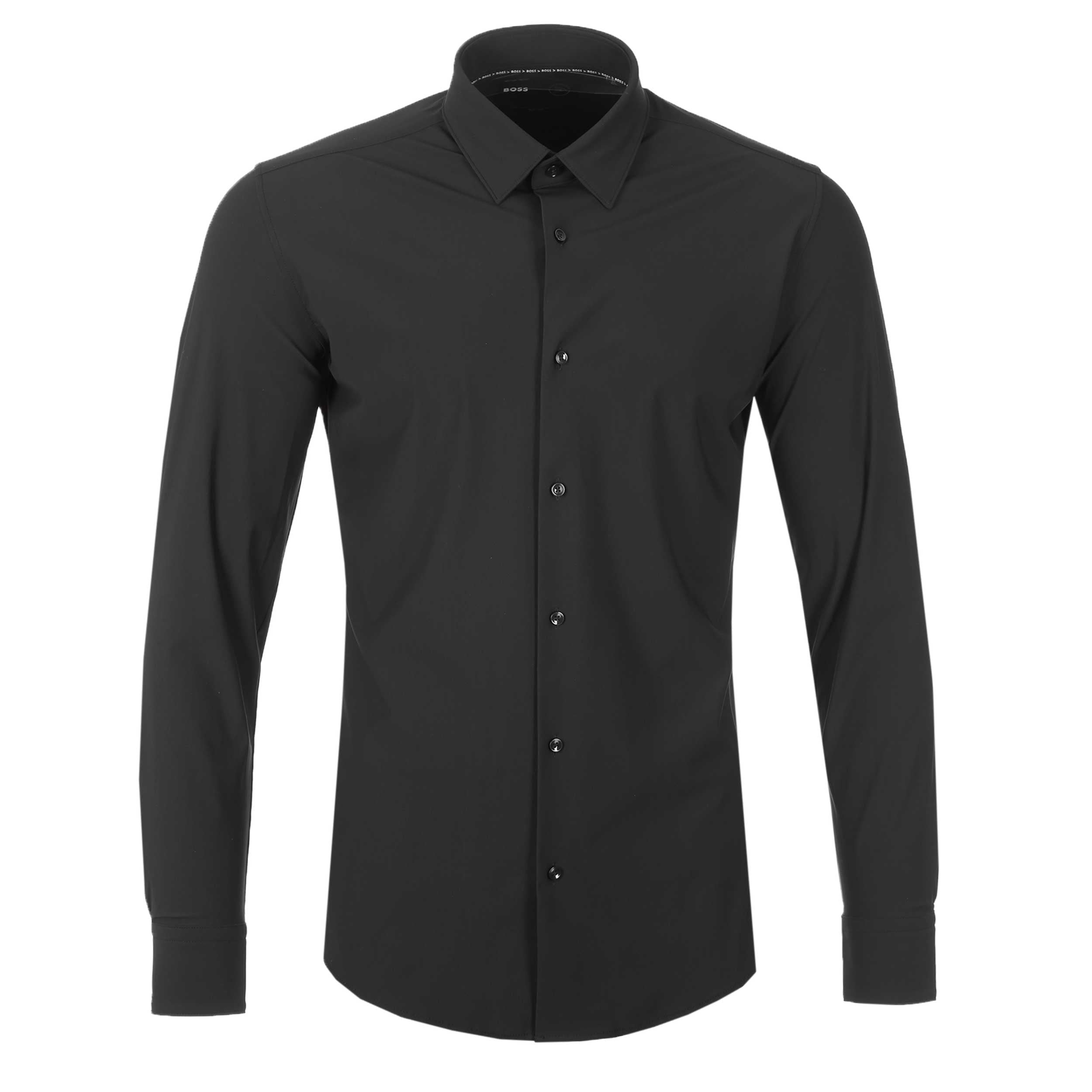 BOSS P Hank S Kent C1 222 Shirt in Black | BOSS | Norton Barrie
