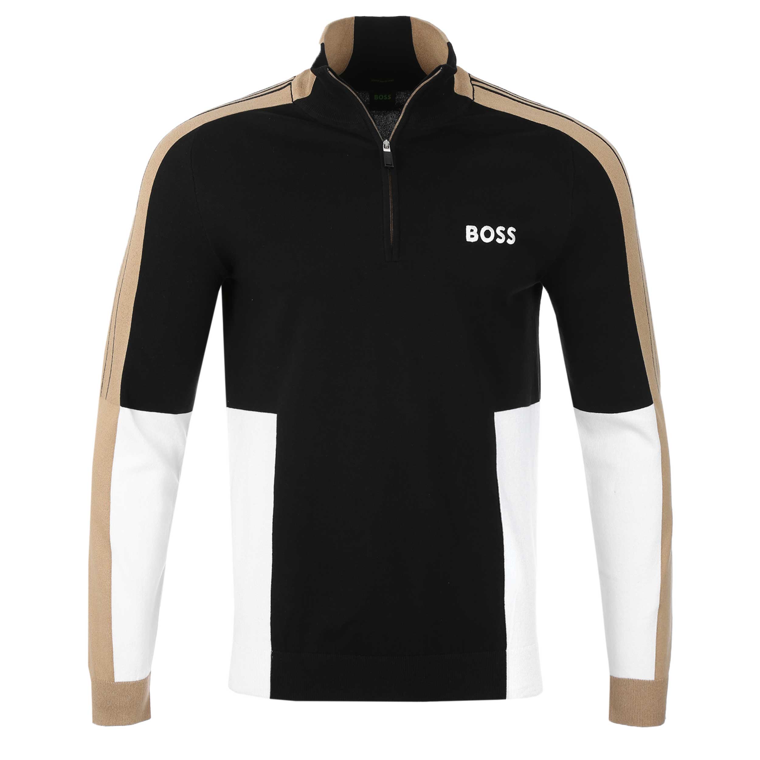 BOSS Zolkar Knitwear in Black | BOSS | Norton Barrie