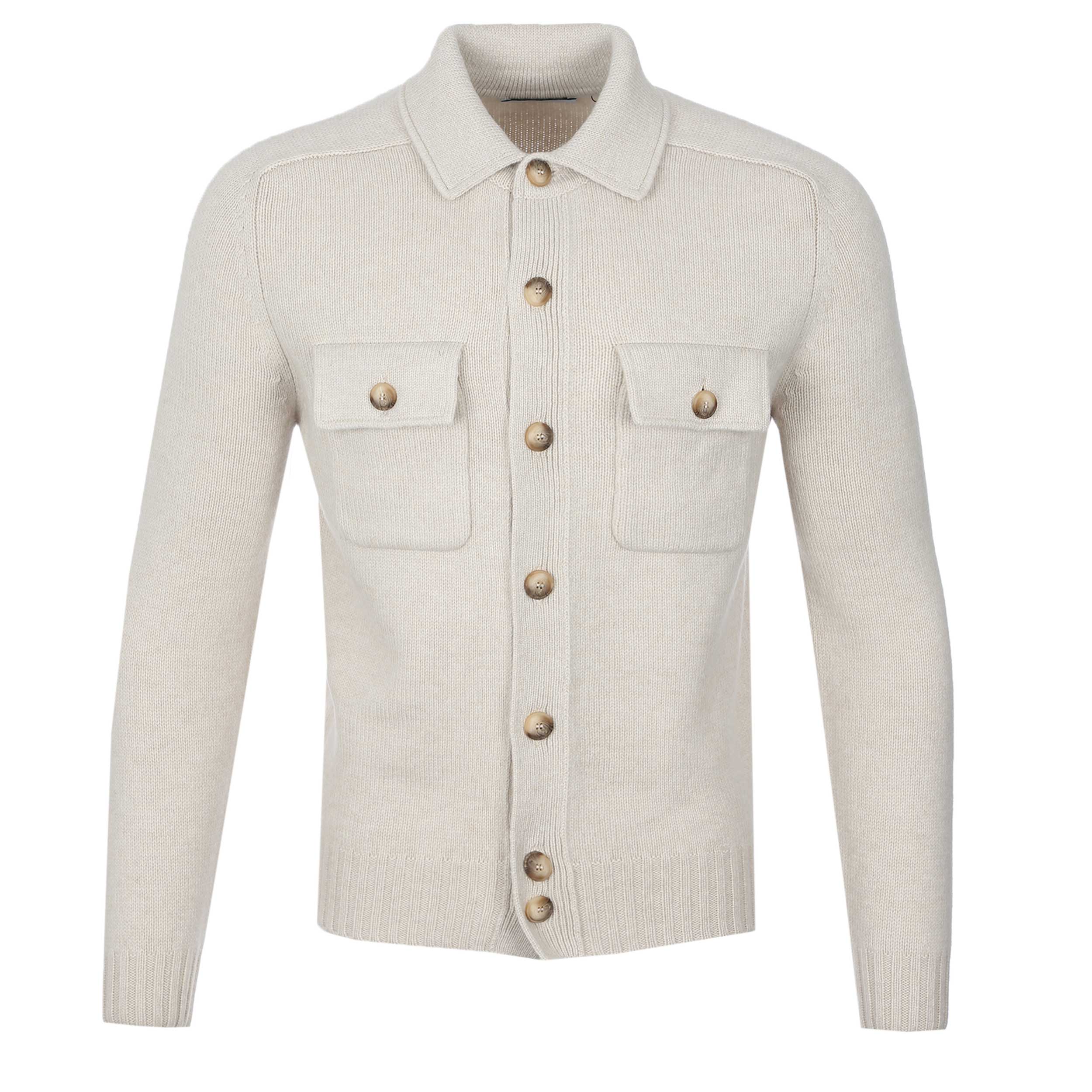 Gran Sasso Button Thru Pocket Cardigan in Beige – Norton Barrie