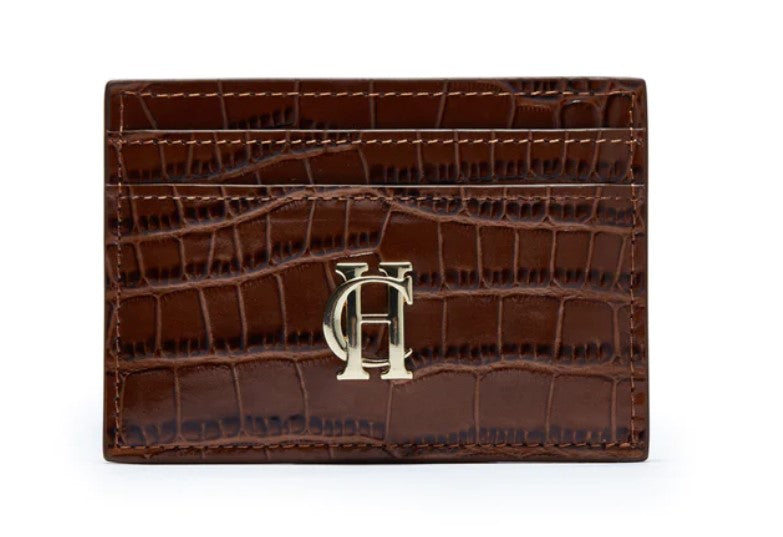 Holland Cooper Chelsea Ladies Card Holder in Tan Croc – Norton Barrie
