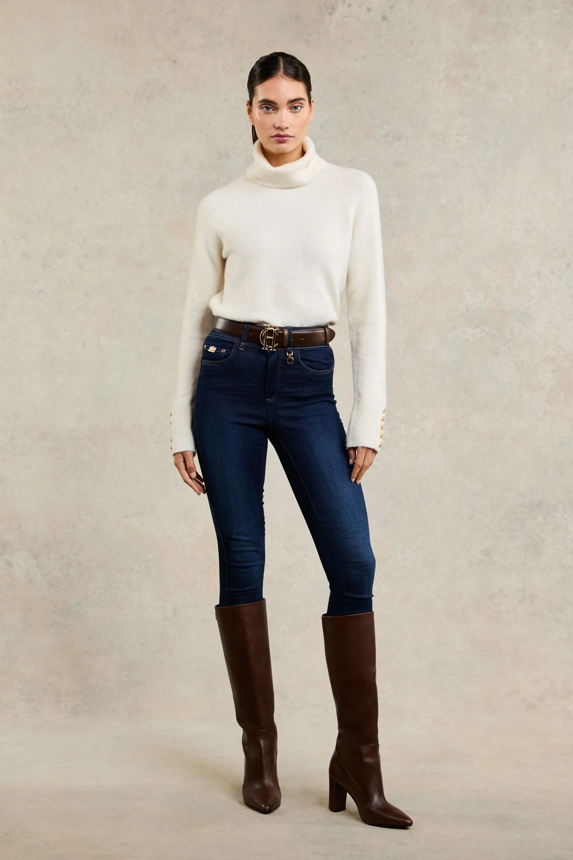 Holland Cooper Thermal Jodhpur Ladies Jean in Dark Indigo – Norton Barrie