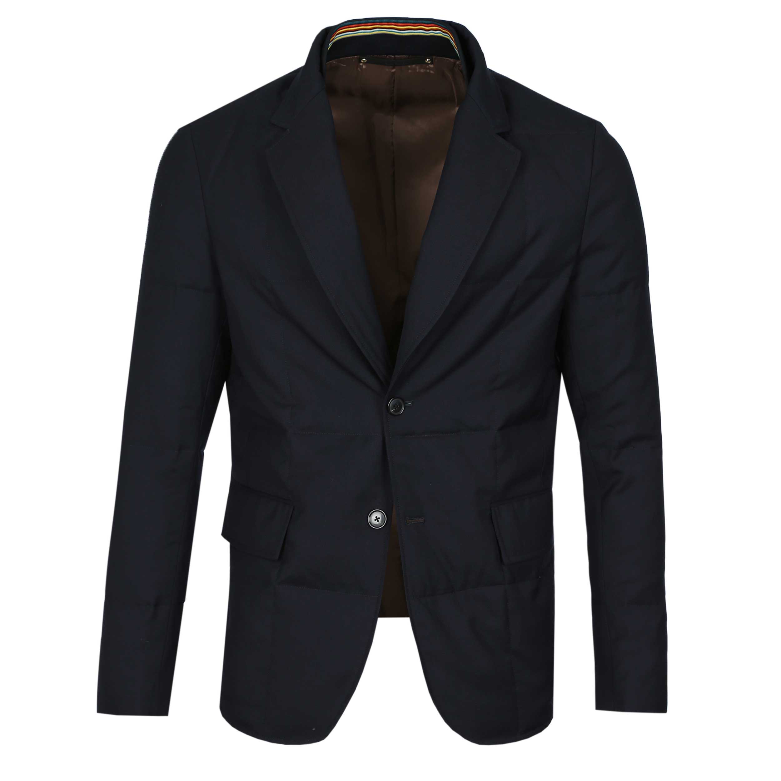 Paul Smith Down 2 Button Jacket in Navy – Norton Barrie