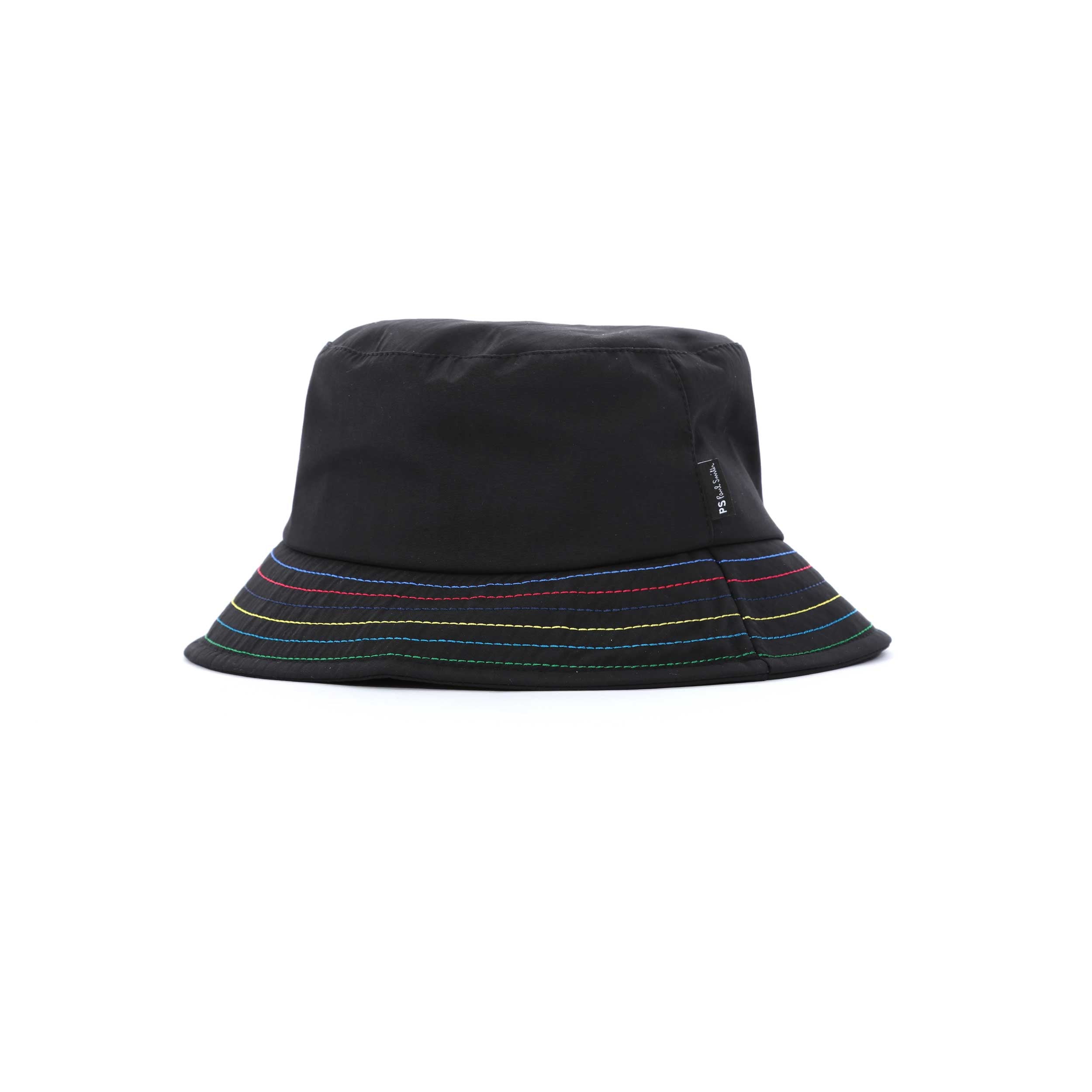Paul Smith Stitch Bucket Hat in Black | Paul Smith – Norton Barrie