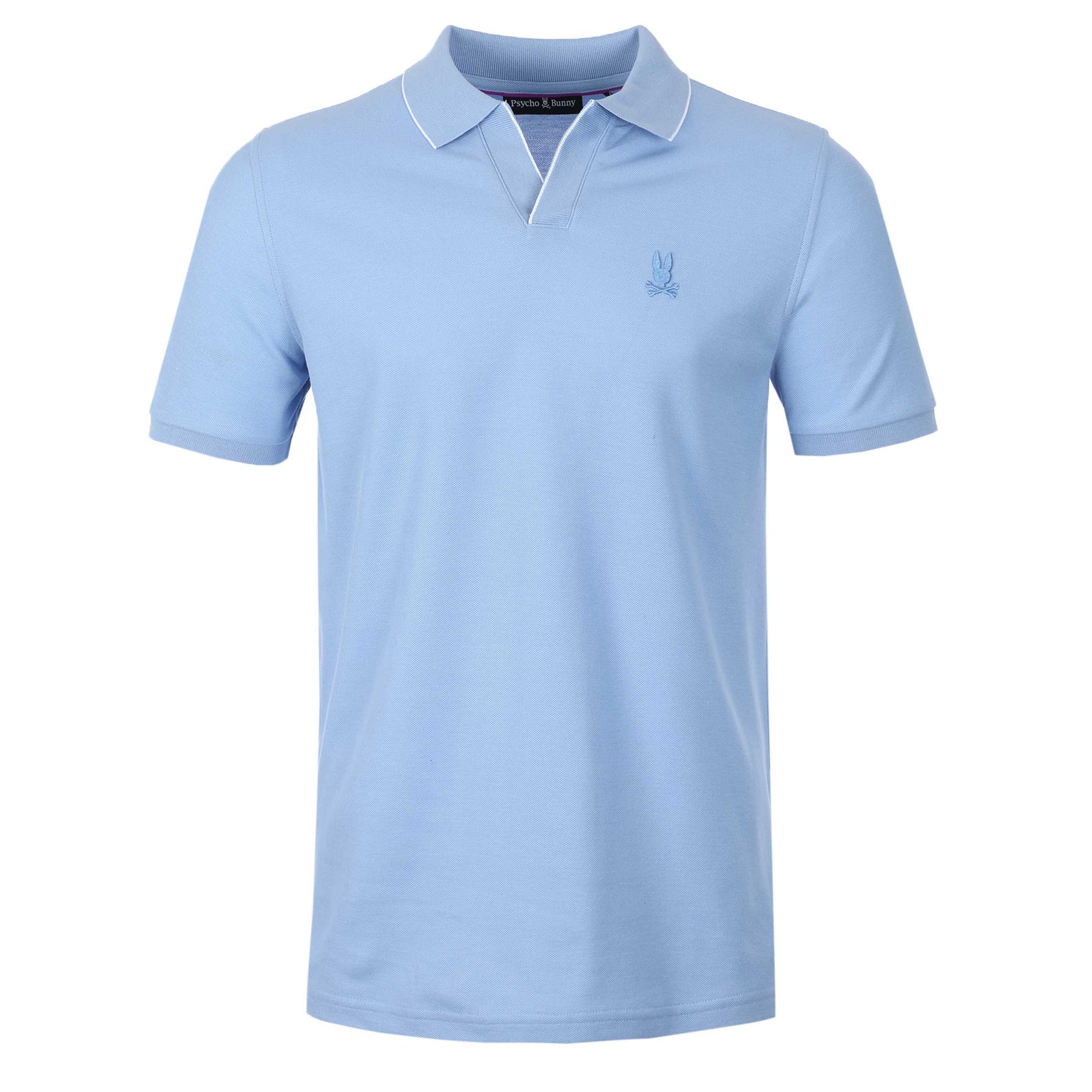 Psycho Bunny Easthills Johnny Polo Shirt in Serenity Sky Blue | Psycho ...