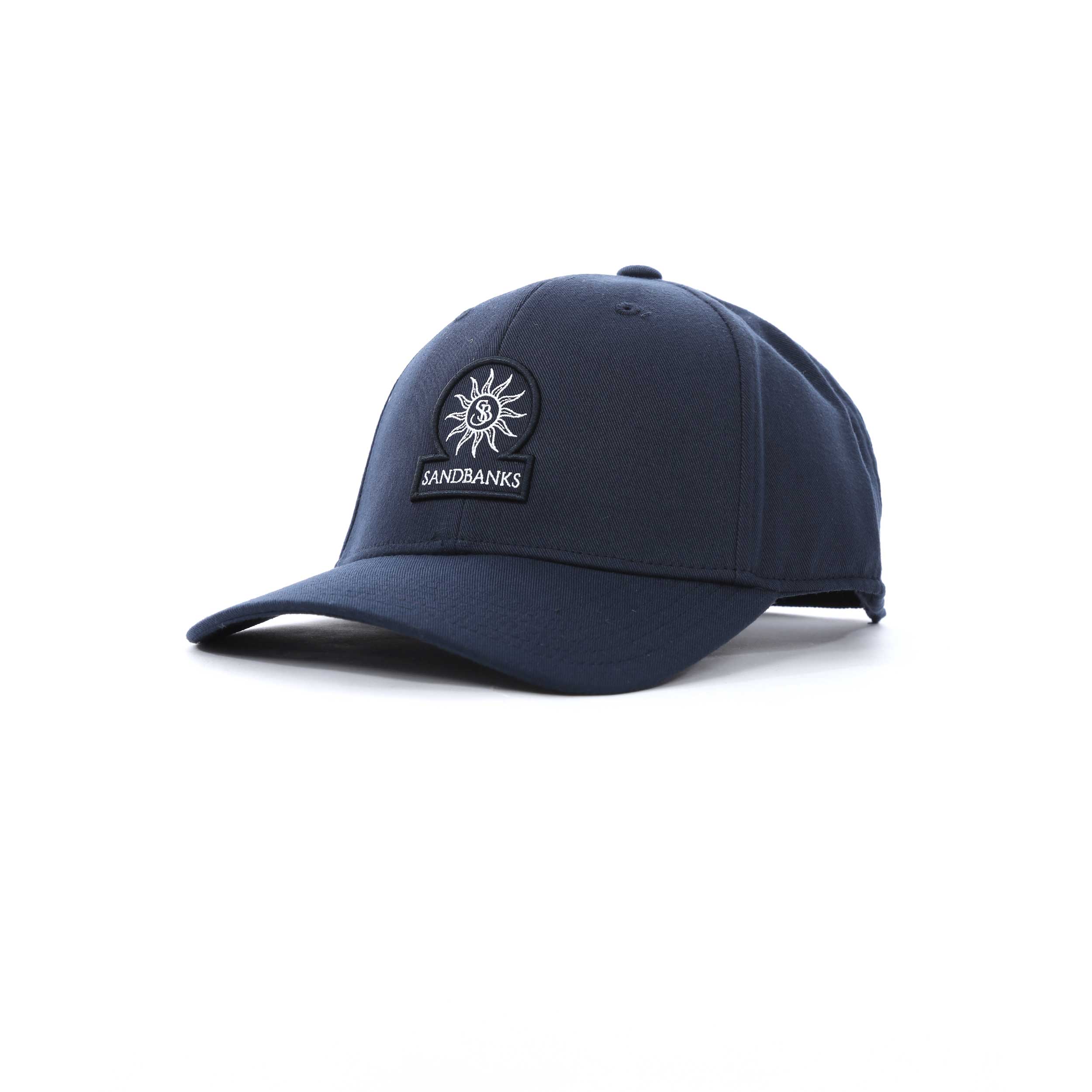 Sandbanks Badge Logo Cap in Navy – Norton Barrie