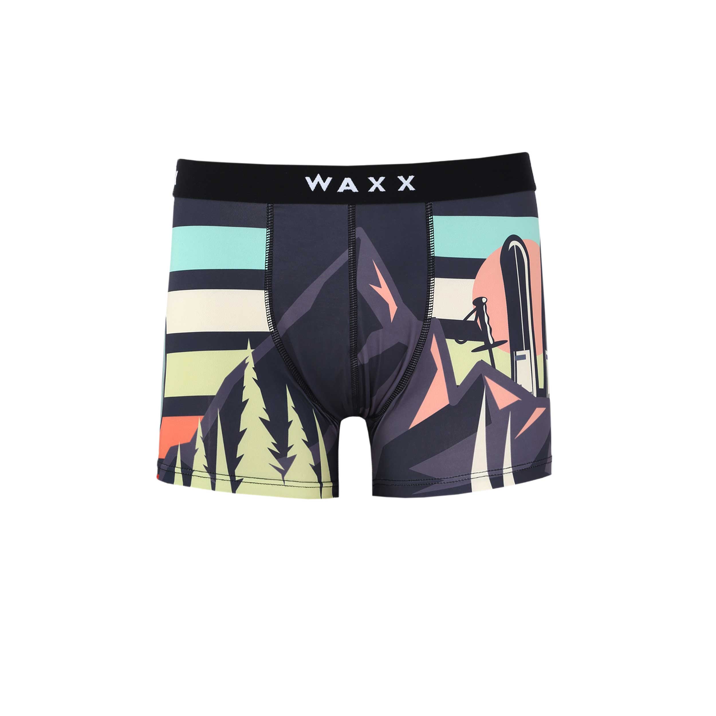 Waxx Mountain Boxer Short in Black | Norton Barrie | Waxx Underwear