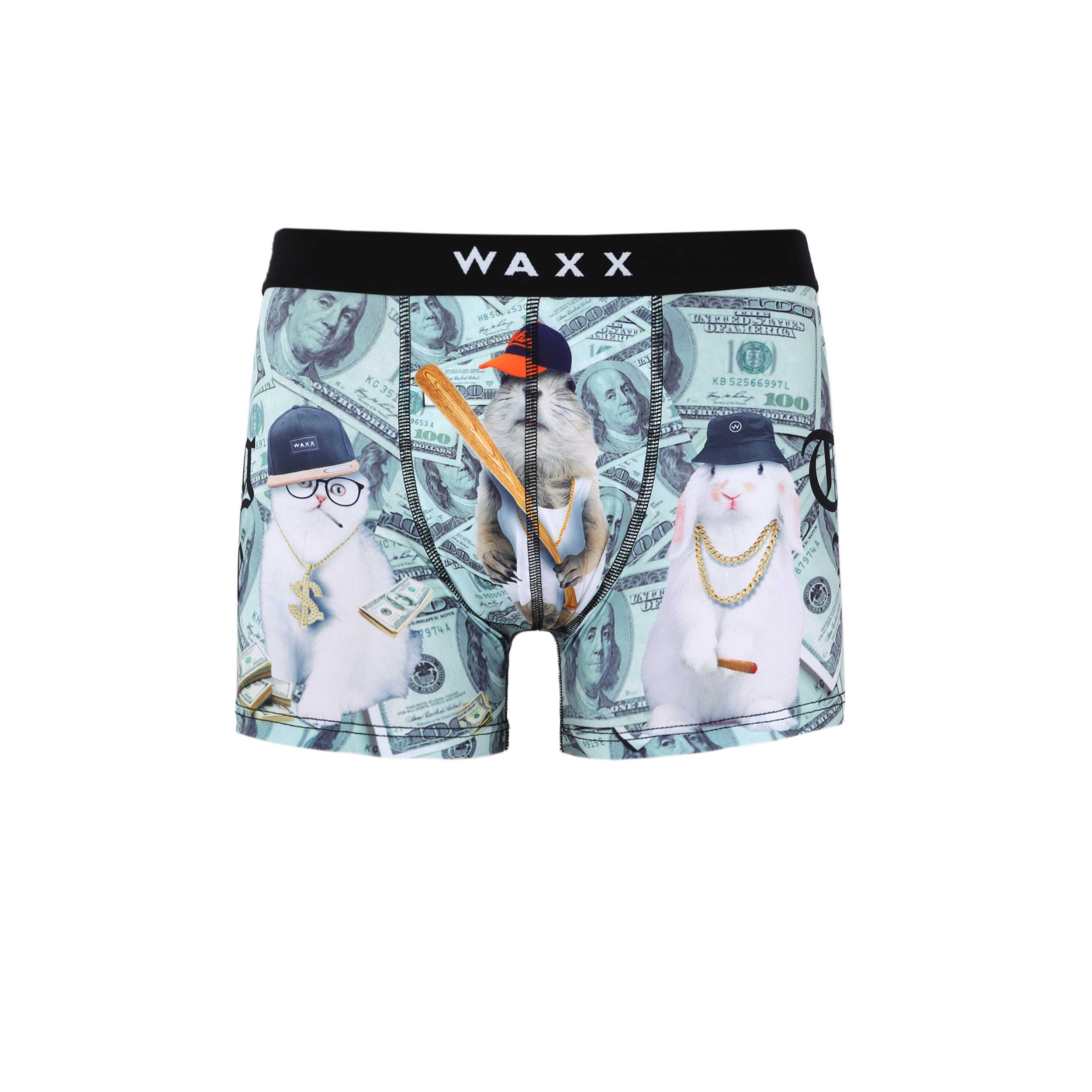 Waxx Thug Life Boxer Short in Green | Waxx Underwear – Norton Barrie
