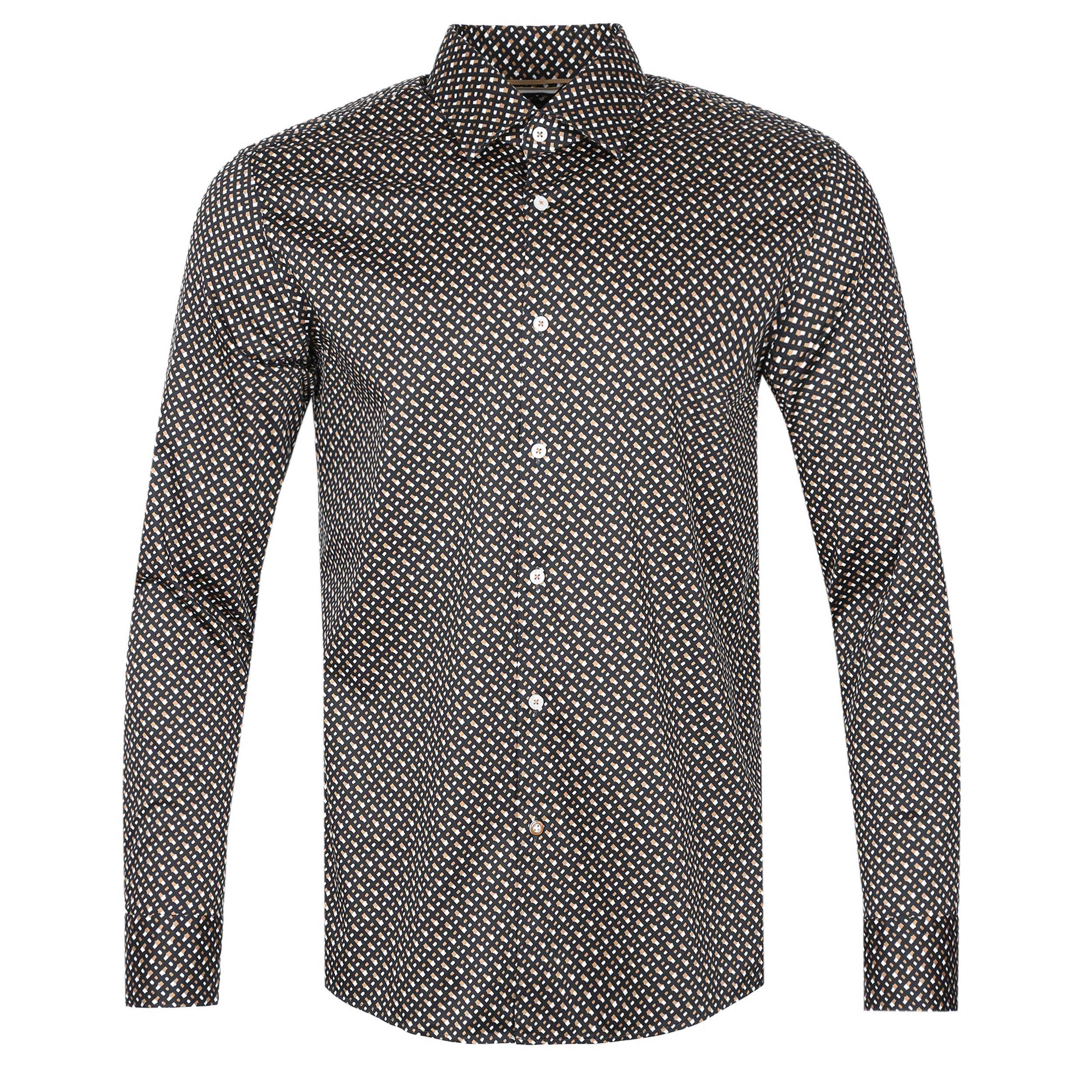 BOSS C Hal Kent C1 223 Shirt in Black | BOSS | Norton Barrie