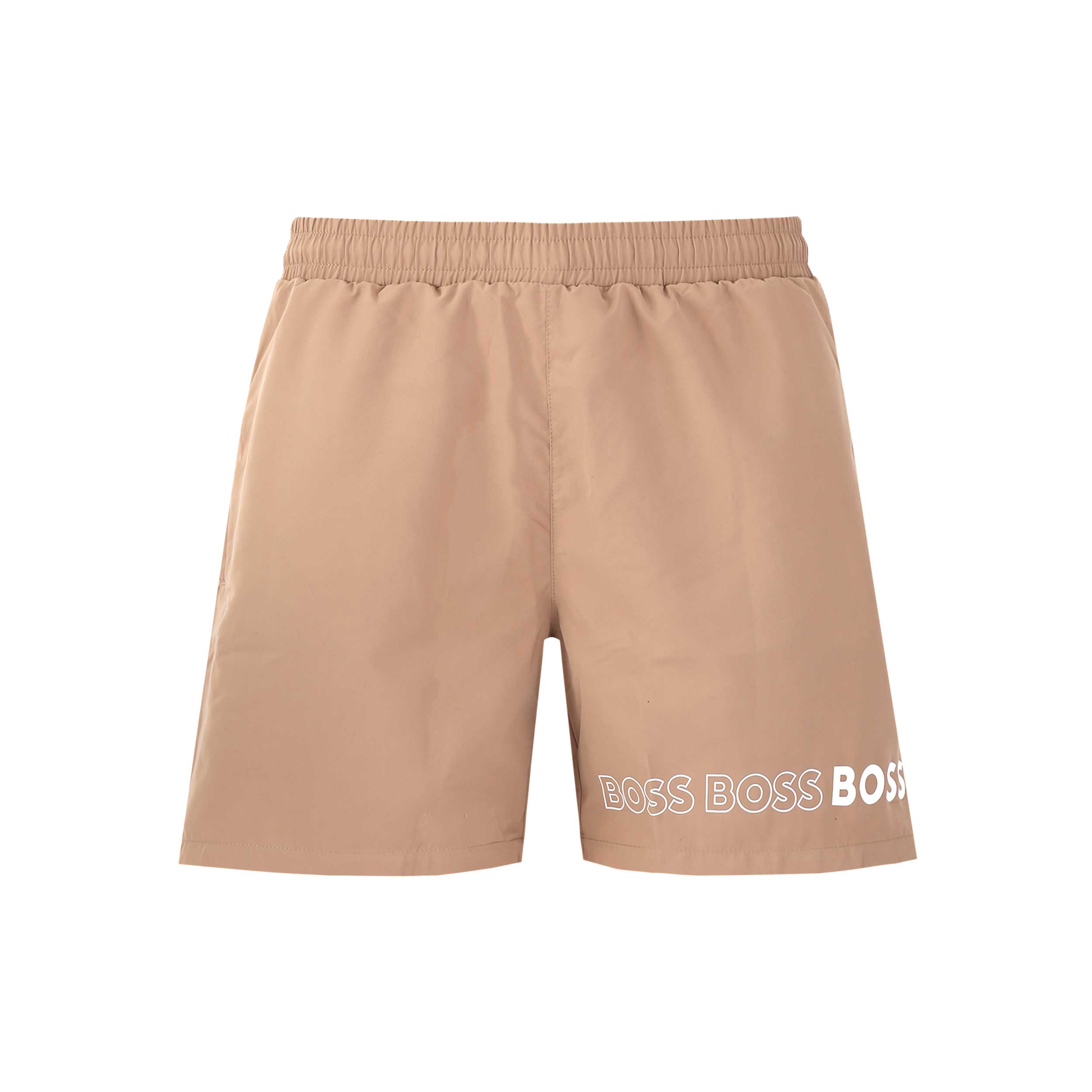 BOSS Dolphin Swim Short in Medium Beige I BOSS I Norton Barrie
