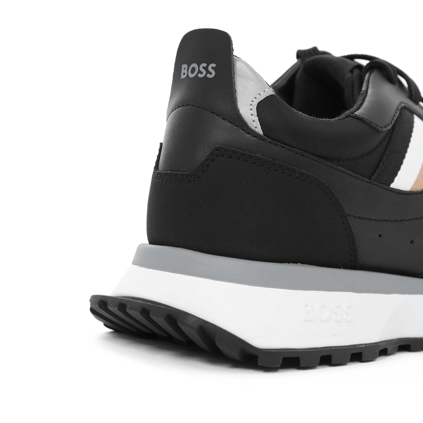 BOSS Jonah Runn mx Trainer in Black | BOSS | Norton Barrie