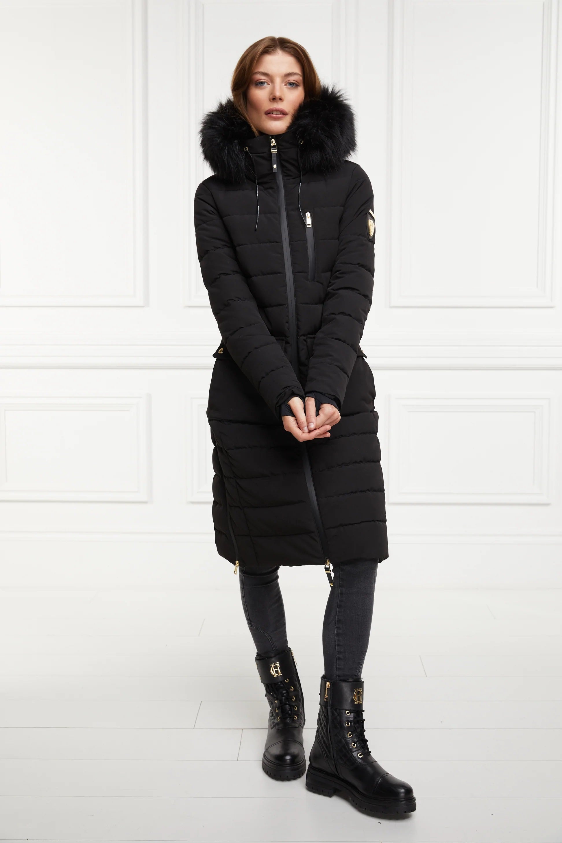 Holland Cooper Finsworth Jacket in Black | Holland Cooper | Norton Barrie