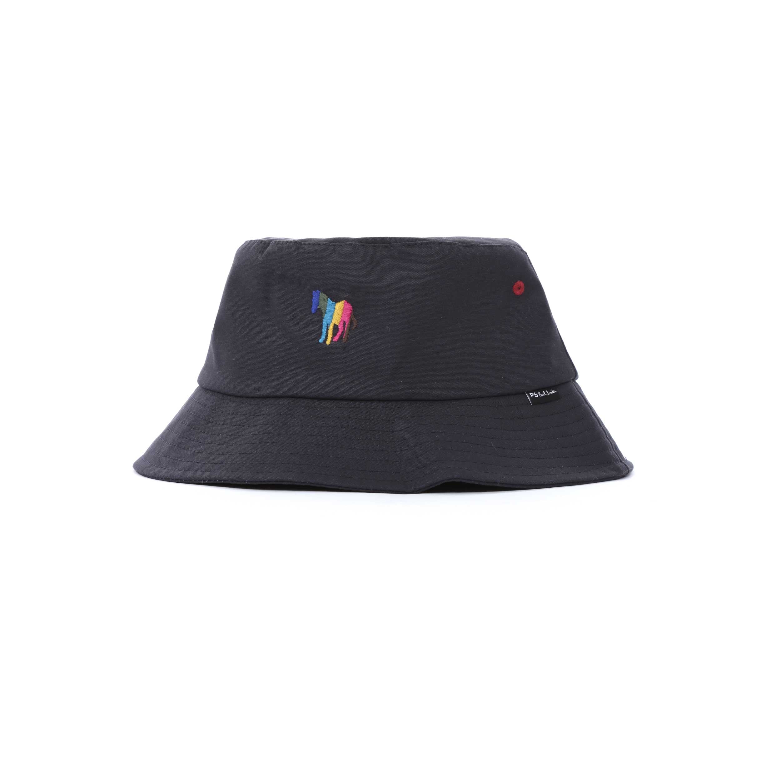 Paul Smith Broad Zebra Bucket Hat in Navy | Paul Smith | Norton Barrie