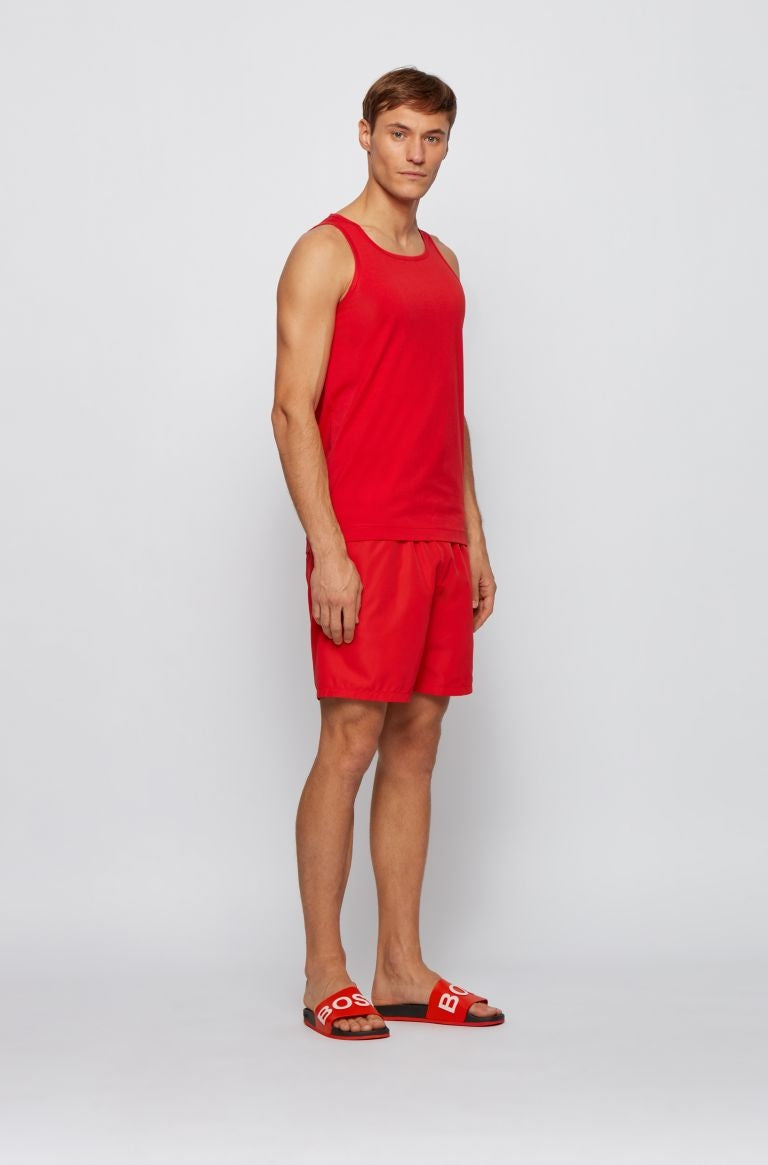 BOSS Bay_Slid_rblg2 Slide in Red & Navy I BOSS I Norton Barrie