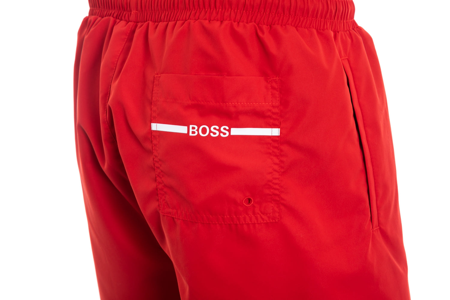 BOSS Dolphin Swim Short in Red I BOSS I Norton Barrie
