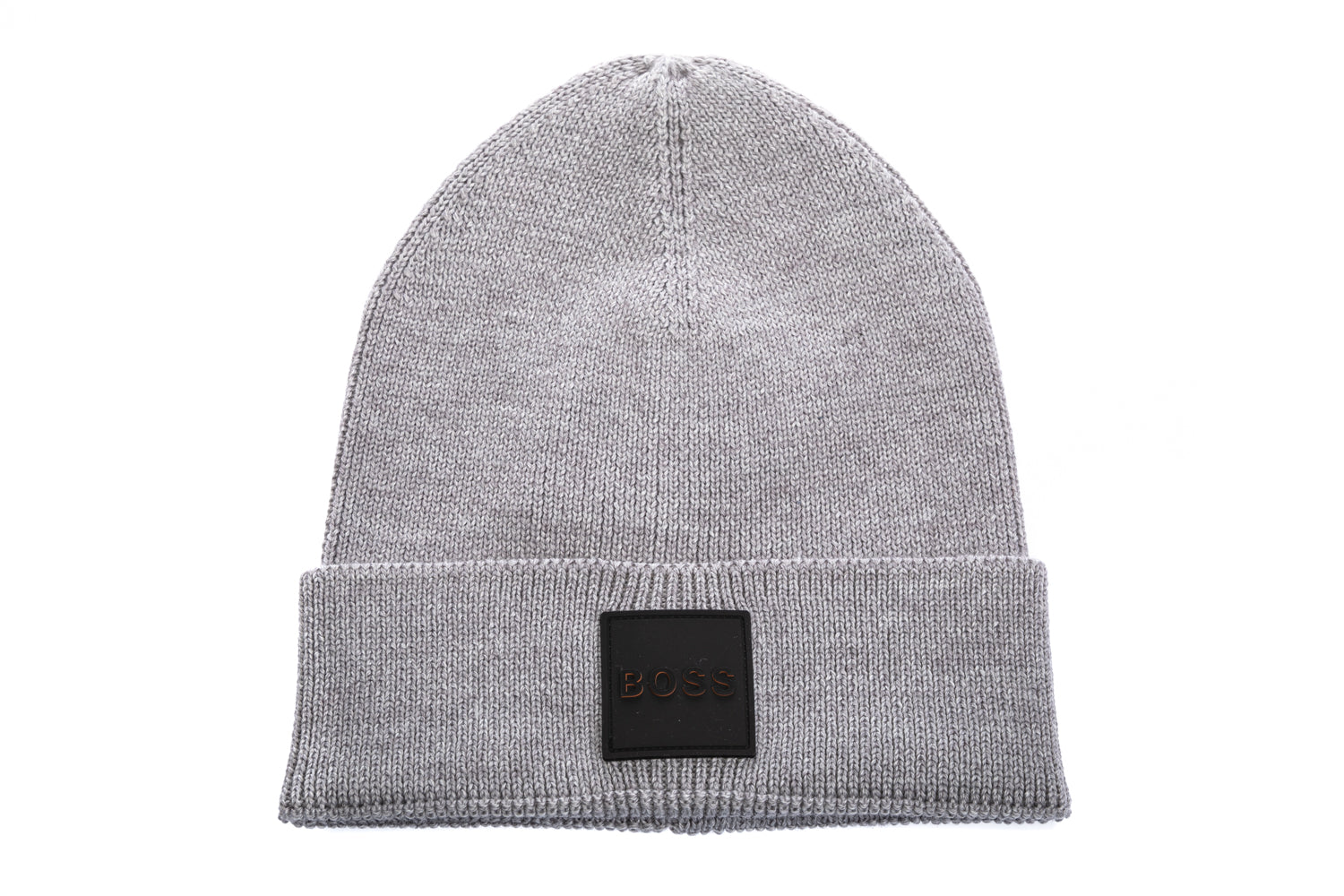 BOSS Foxxy Beanie Hat in Medium Grey | BOSS | Norton Barrie