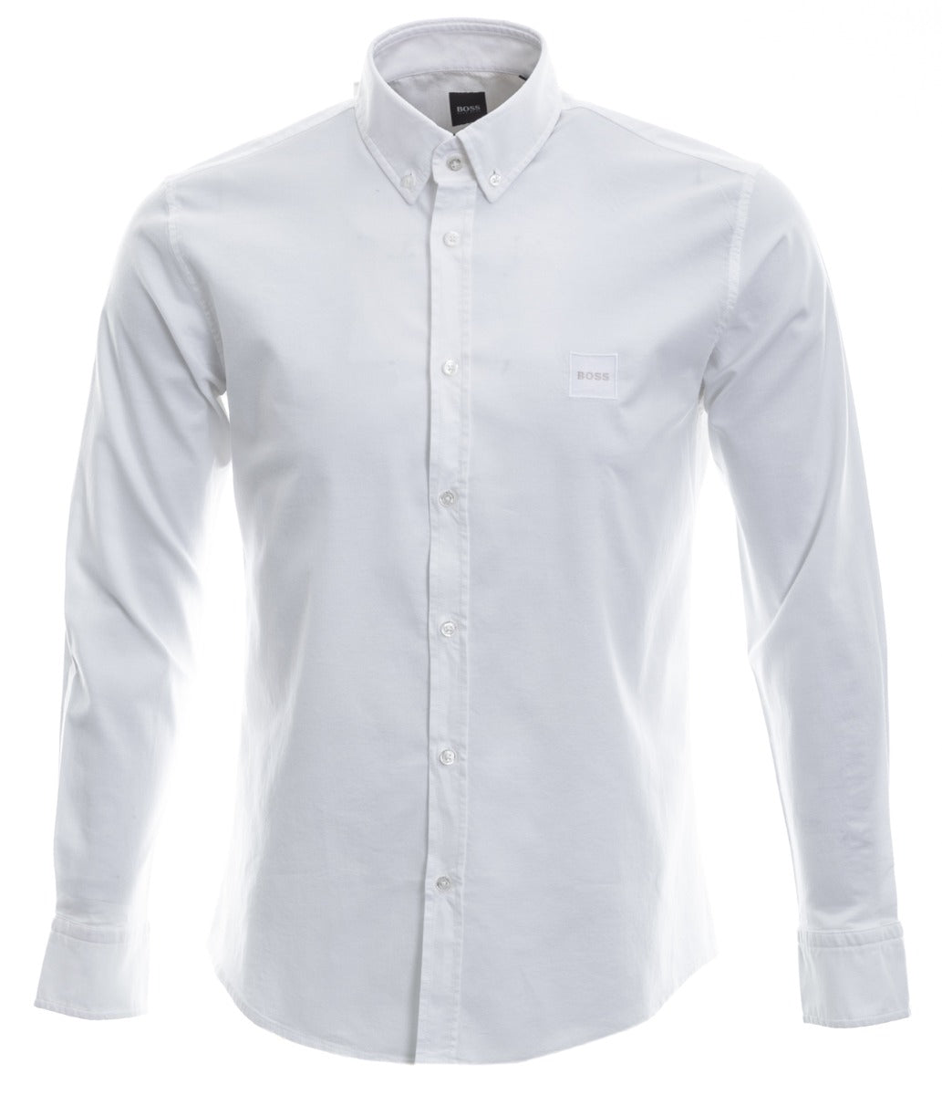 BOSS Mabsoot_1 Shirt in White | BOSS | Norton Barrie