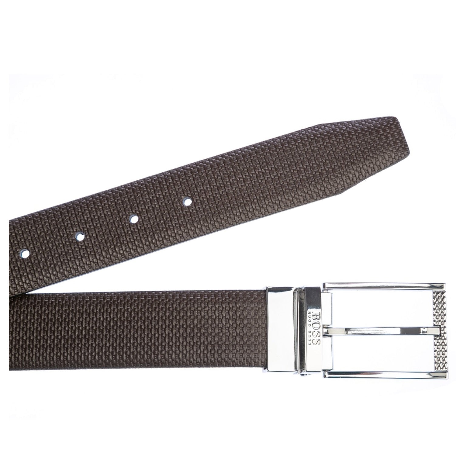 BOSS Obert-HB Belt in Black & Brown I BOSS I Norton Barrie