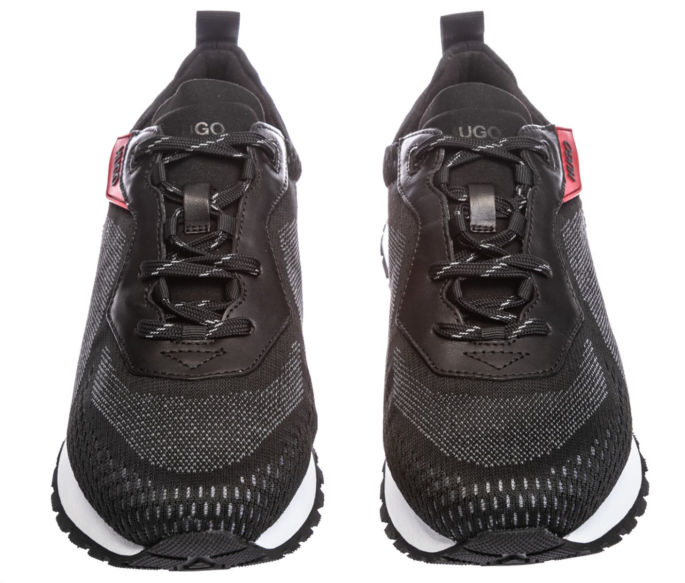 HUGO Cubite_Runn Trainer in Black | HUGO | Norton Barrie